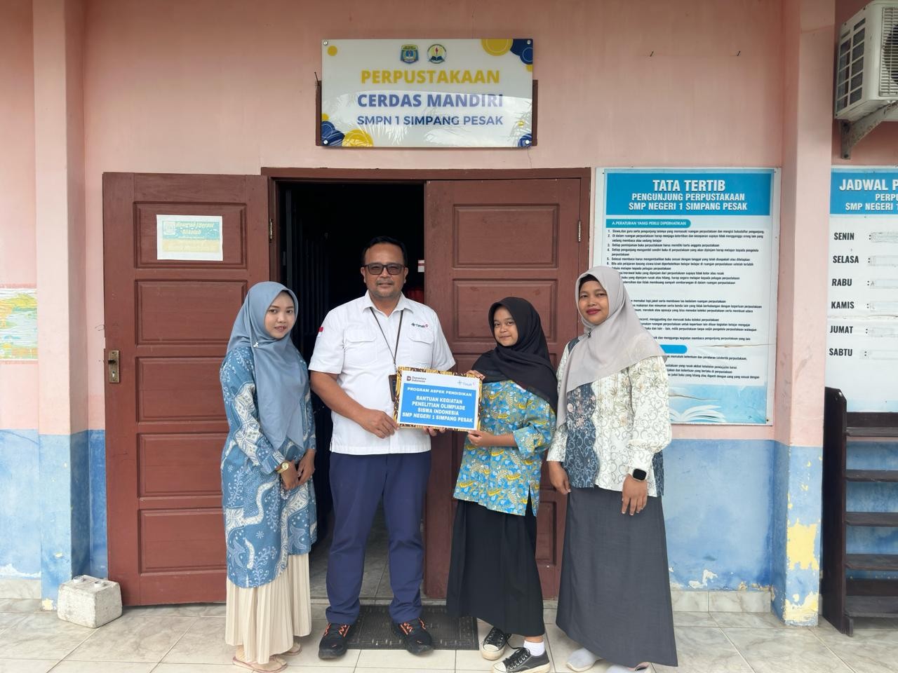 PT TIMAH Dukung Inovasi dan Penelitian Pelajar SMP N 1 Simpang Pesak ...